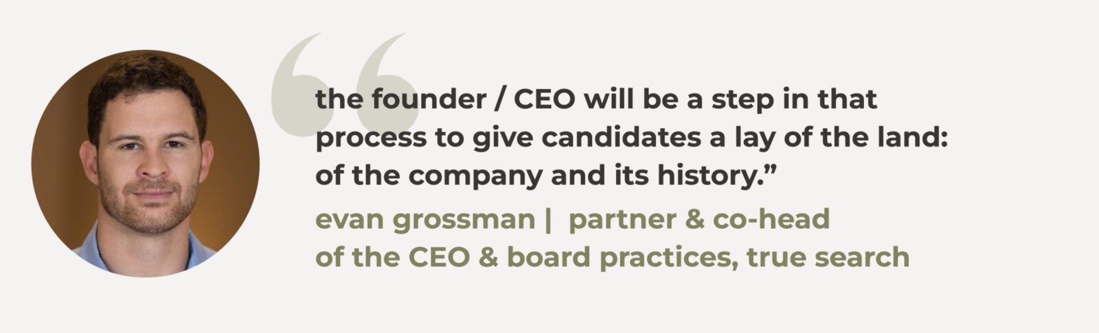Founder Transitions: Best Practices for CEO Succession — True